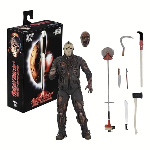 NECA Friday the 13th VII BLOOD Ultimate Jason Voorhees 7 Action Figure ...