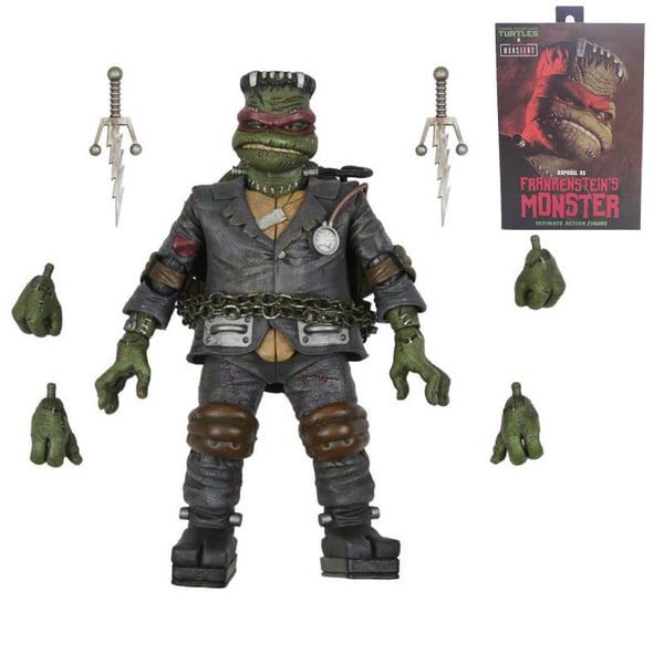 NECA TMNT Raphael Frankenstein's Monster Universal Monster 7 Action ...