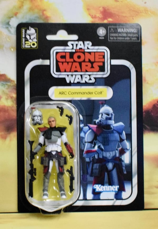 Star Wars The Vintage Collection The Clone Wars ARC Commander Colt ...
