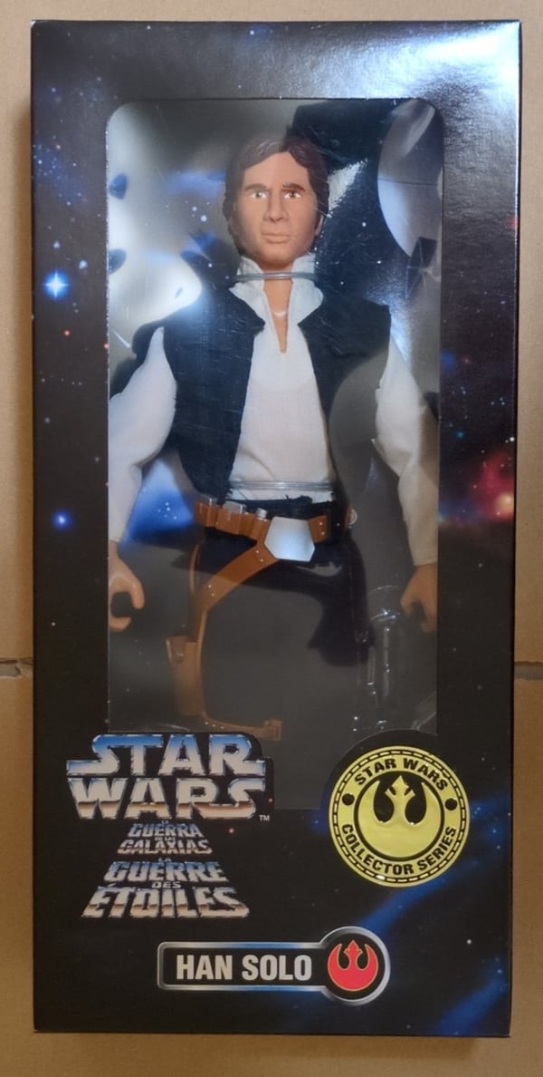 STAR WARS HAN SOLO 12 TRI-LOGO VARIANT MISB 1997 T32 Brand New | CDON