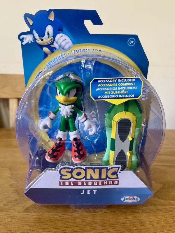 Jakks Pacific Jet The Hawk Sonic The Hedgehog 4 Figure Brand New | CDON