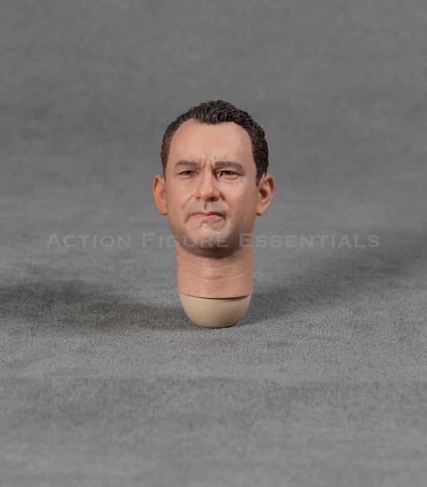 Tom Hanks Head Sculpt Custom Miller Ryan WW2 US Army 1/6 Hot Toys DID ...