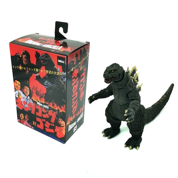 NECA Godzilla King Kong vs Godzilla 1962 Movie 12 Action Figure Model ...