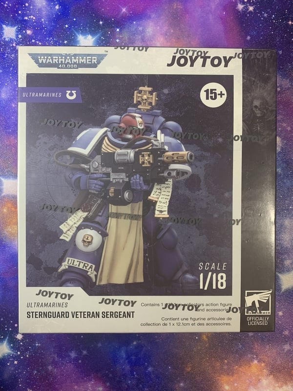 Joytoy Warhammer 40k Ultramarines Sternguard Veteran Sergeant Brand New ...