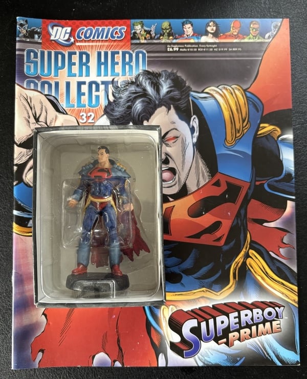 Eaglemoss DC COMICS Super Hero Collection #32 SUPERBOY PRIME Figurine ...