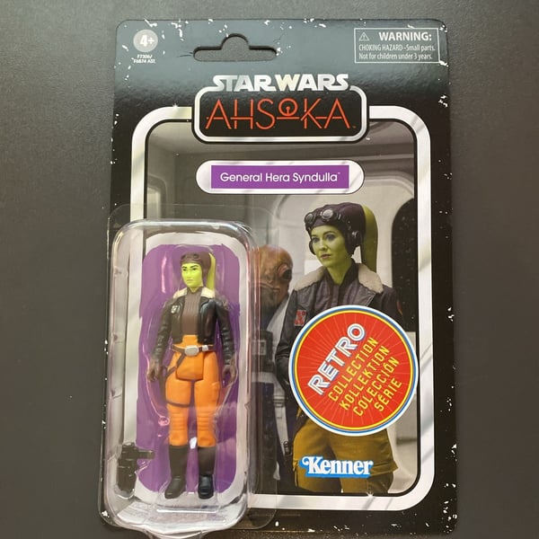Star Wars Retro Collection General Hera Syndulla, Ahsoka 95-cm Action ...