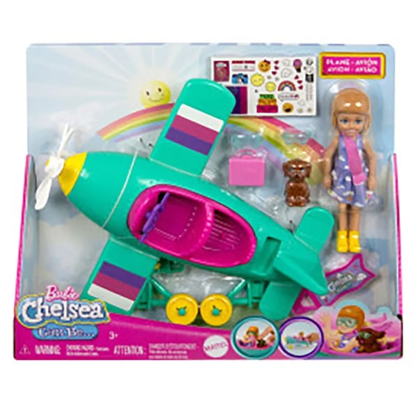 Barbie Chelsea Du Kan Vara En Flygare Docka Rosa | CDON