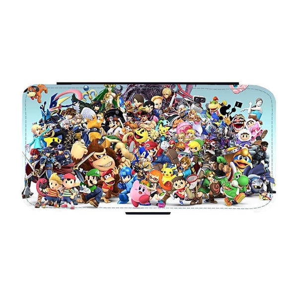 Super Smash Bros iPhone 16 Pro Max Flip Mobilfodral | CDON