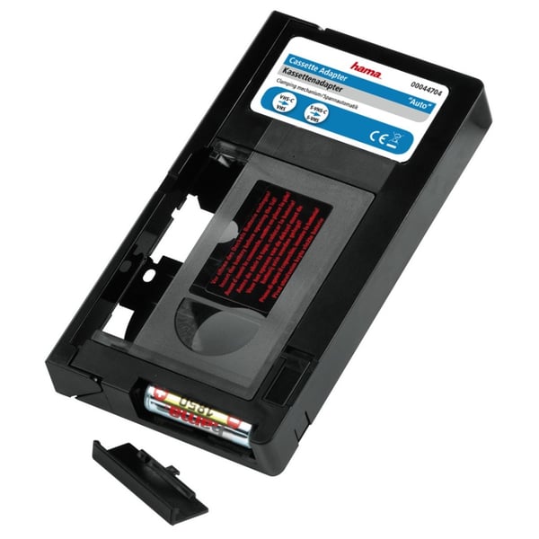 Hama Kassettadapter VHS-C/VHS Automatic | CDON