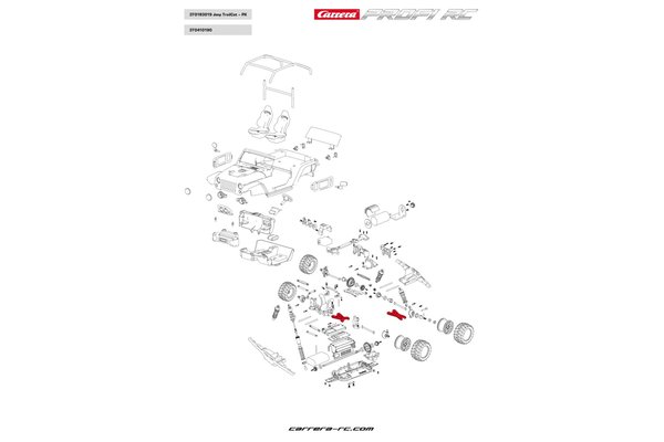 Carrera 370410190 - Front/Rear Suspension Arms | CDON