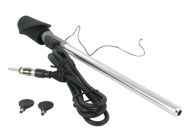 REPLACMENT CHROME WING MOUNT AERIAL ANTENNA FOR MERCEDES 190E C180 C280 ...