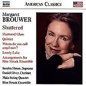 Blue Streak Ensemble : Brouwer: Shattered Glass [Sandra Simon, CD | CDON