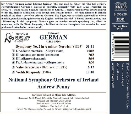 Edward German : Edward German: Symphony No. 2 'Norwich'/Valse Gracieuse ...