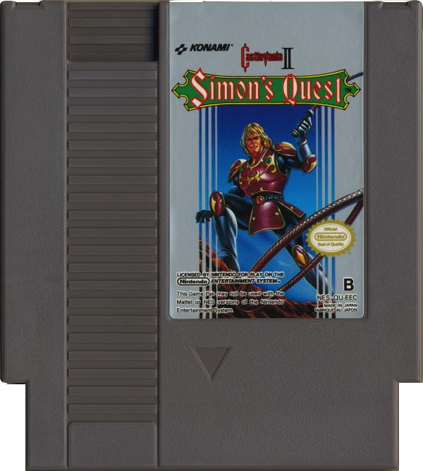 Castlevania II Simons Quest - Nintendo 8-bit/NES - PAL B/SCN (BRUKT ...