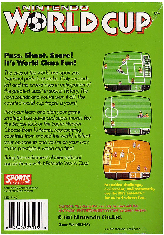 Nintendo World Cup - NES - Nintendo 8-bit/NES - PAL B/SCN (Begagnad) | CDON