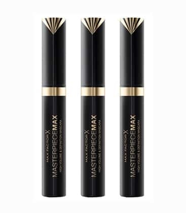 Max Factor 3-pack Max Factor Masterpiece Max Mascara Black 7,2ml | CDON