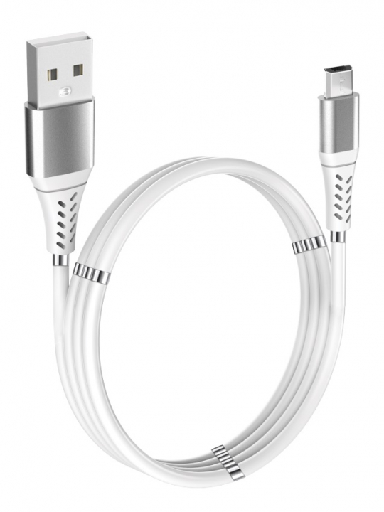 GADGETMONSTER Magnetisk USB-A-Micro USB-opladerkabel, 1 m | CDON