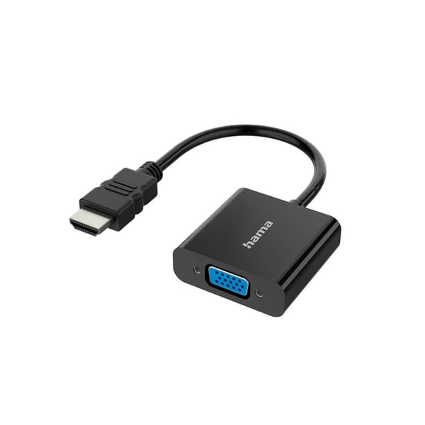 Hama Adapter HDMI-VGA Full-HD 1080p Svart | CDON