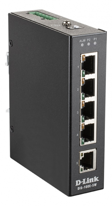 dlink 5-port ustyrt svitsj med 5 x 10/100 BaseT(X)-porter | CDON