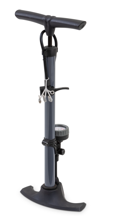 Cykelpump Steel 160 manometer 11 bar | CDON
