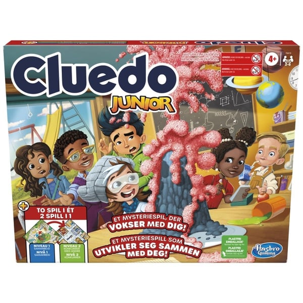 Hasbro Cluedo Junior 2 spel i 1 (DK/NO) | CDON