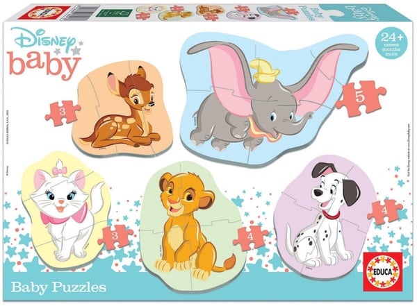Educa Baby Disney Djur pussel (80-18591) | CDON