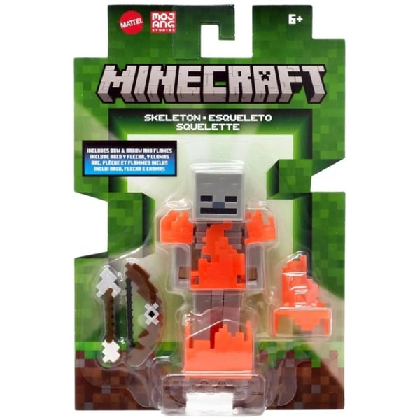 MINECRAFT Biome Builds - 8 cm - Skjelett (JCN31) | CDON