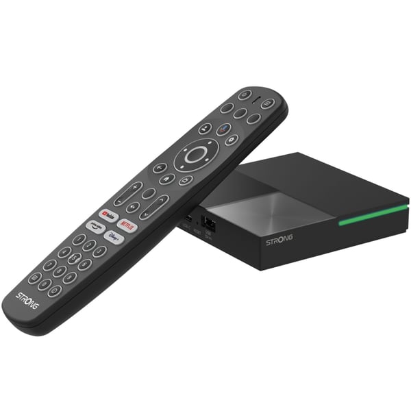 Strong TV-box 4K WiFi/LAN Google TV LEAP-S3PRO Svart | CDON