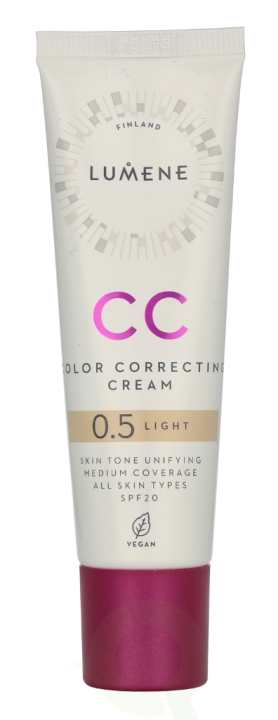 Lumene CC Color Correcting Cream SPF20 30 ml #0,5 Light | CDON