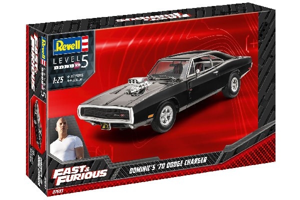 Revell Fast & Furious - Dominics 1970 Dodge Charger 1:25 | CDON