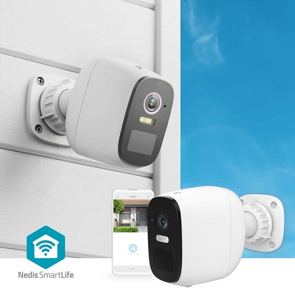 Nedis SmartLife udendørskamera | Spotlight | 4MP Quad HD 1440p ...