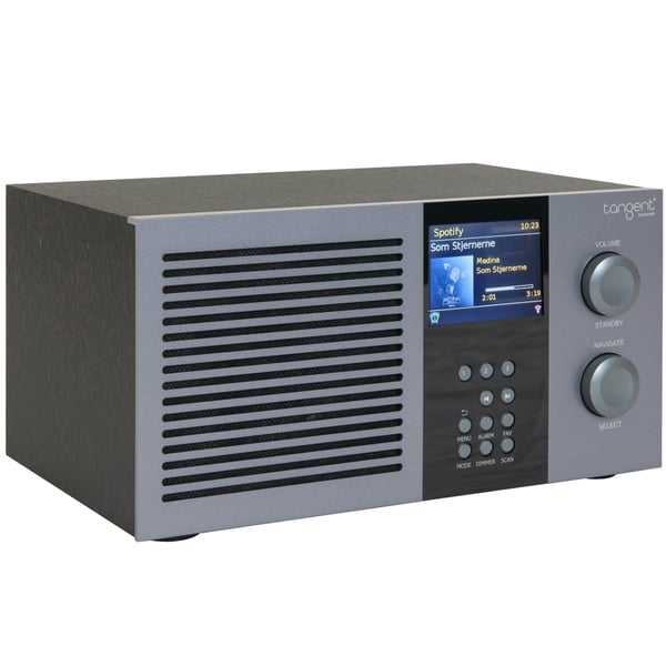 Tangent Radio FM DAB+ Internet Bluetooth Mono Tre Svart | CDON