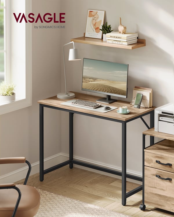 Skrivbord, 100x50x75,2 cm, Brun | CDON