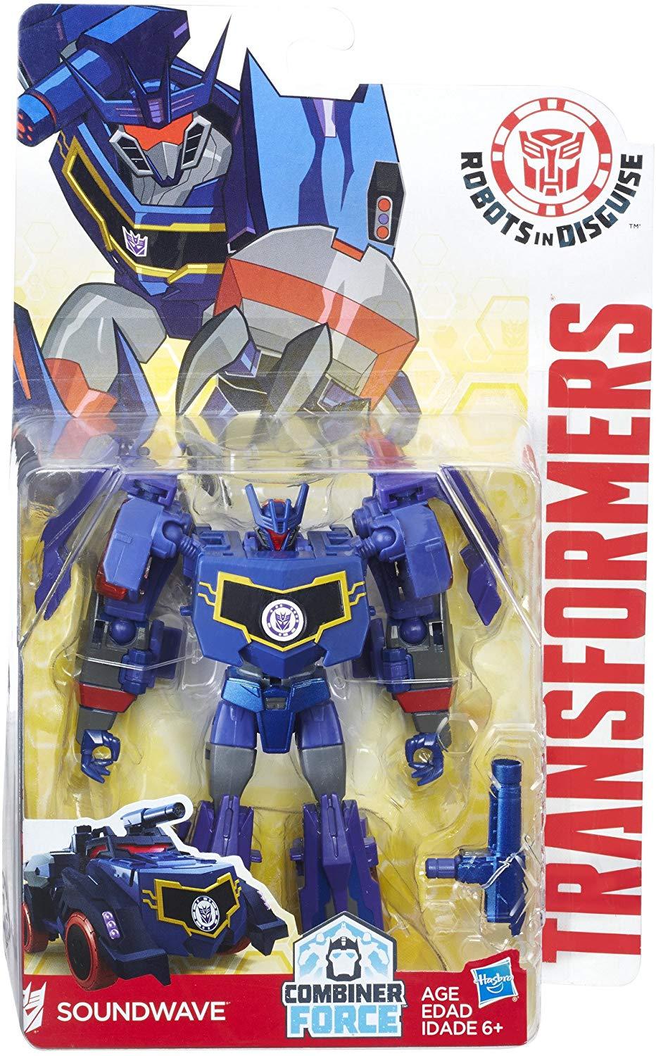 Transformers Robots in Disguise Combiner Force Warriors Class Soundwave ...