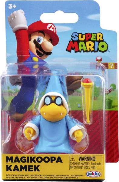 Super Mario Magikoopa Kamek Action Figure | CDON