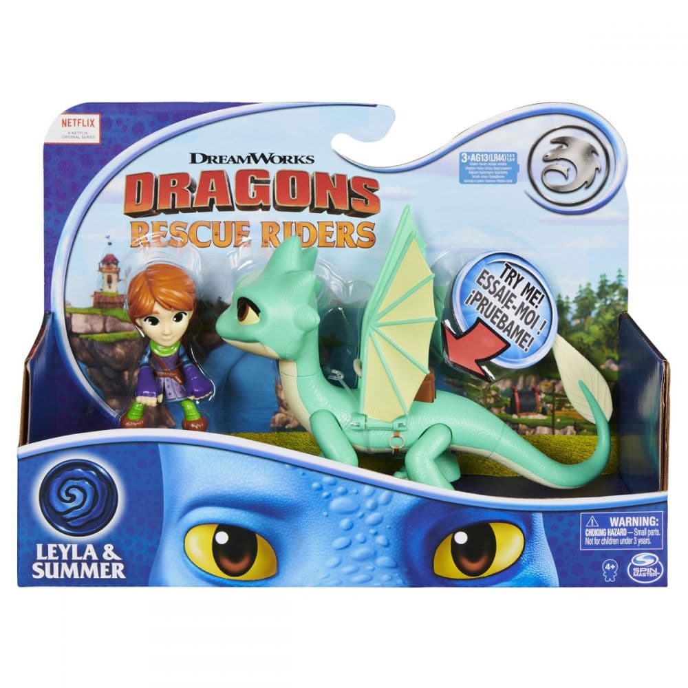 Dreamworks Dragons Rescue Riders Leyla & Summer | CDON