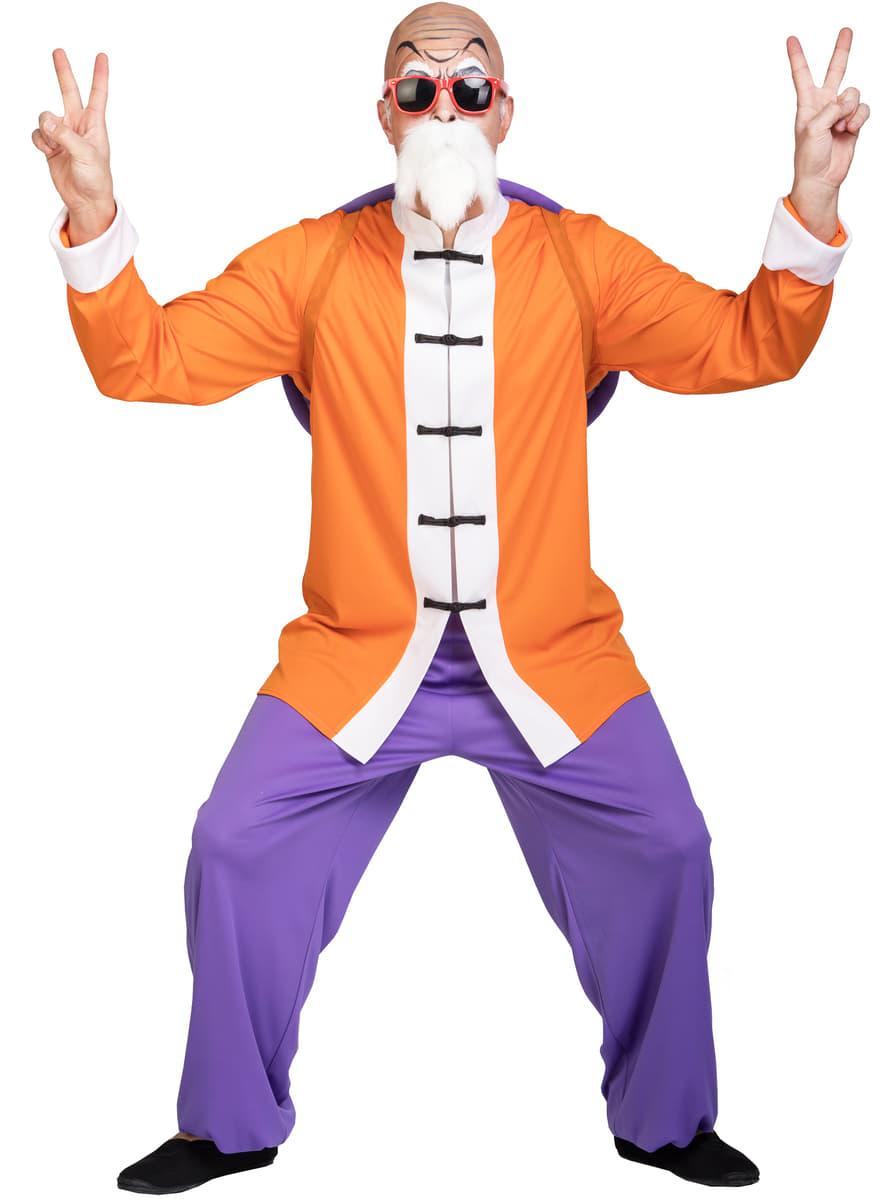 Funidelia | Master Roshi Kostume - Dragon Ball OFFICIELLE til mænd ...