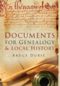 Understanding Documents for Genealogy and Local History | CDON