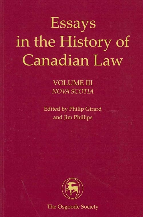 Essays In The History Of Canadian Law 9781442613591 CDON essays-in-the-history-of-canadian-law-9781442613591-cdon