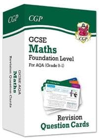 GCSE Maths AQA Revision Question Cards - Foundation | CDON
