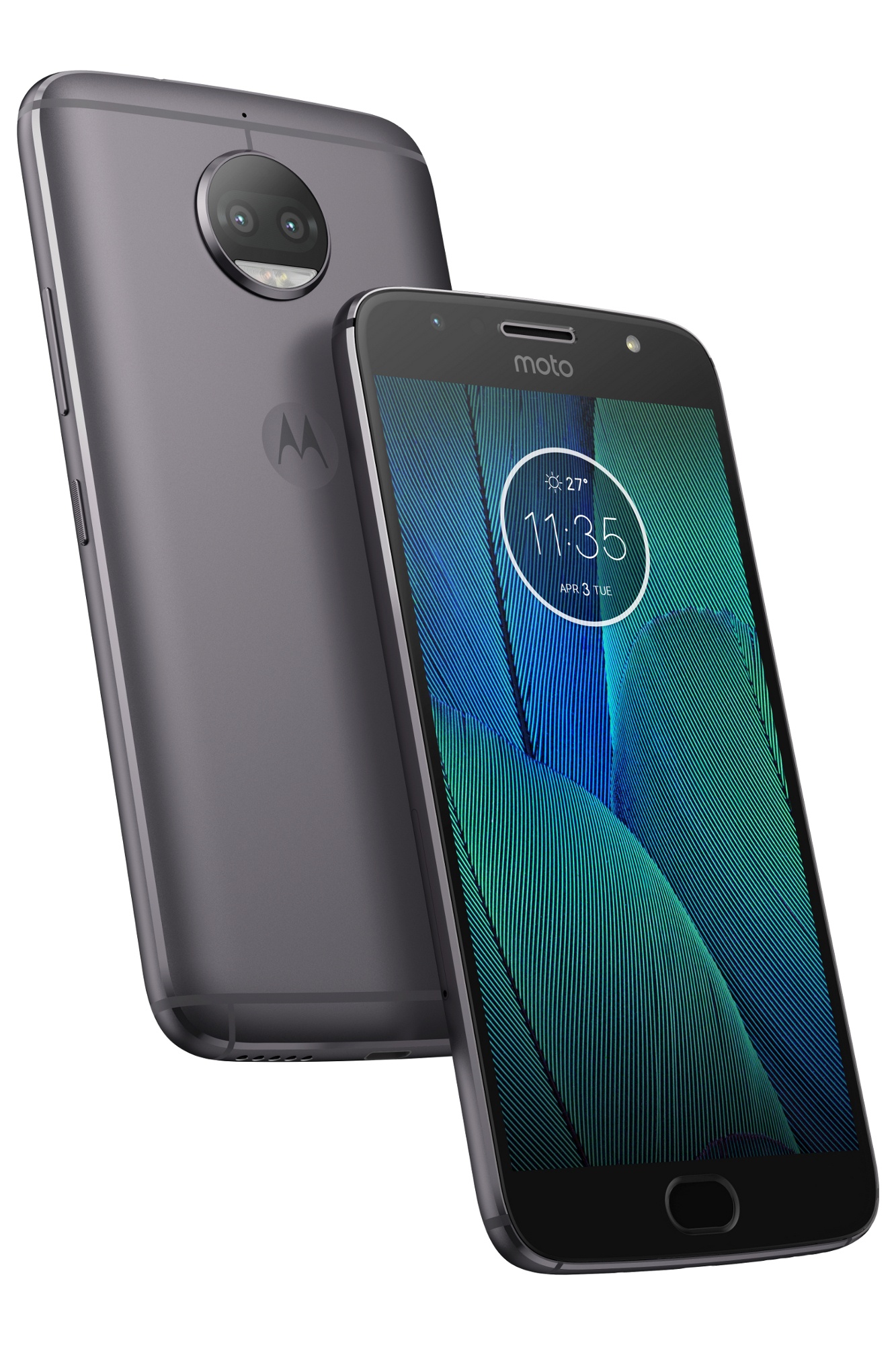 Motorola Moto G5s Plus 32 GB Dual SIM Grå - Hjemme-elektronik - CDON.COM