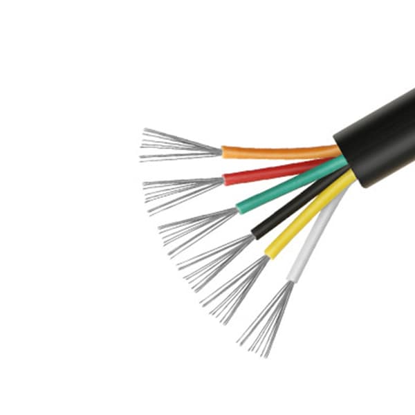 INF Svart UL2464 20AWG 6-Kärnig Multiledarkabel - 1 Meter, Flexibel PVC ...