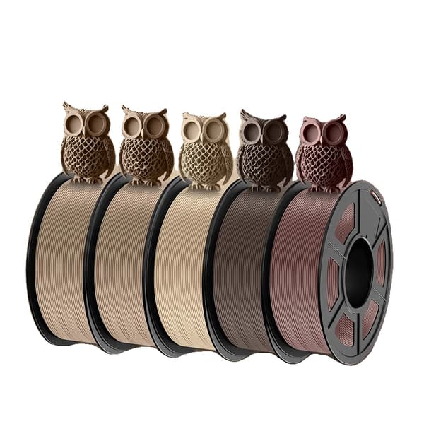 Wood PLA-filament, 1,75 mm diameter, 15% träfiber,Wood PLA Mix-1 | CDON