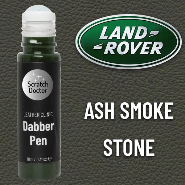 Leather Paint Dabber for LAND ROVER ASH SMOKE STONE. Repair scratches ...