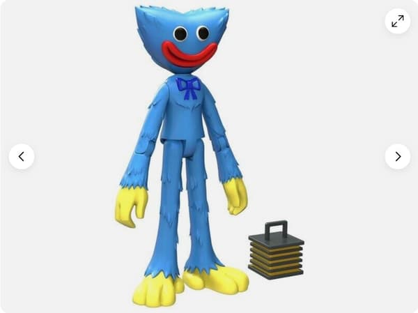 Poppy Playtime Smiling Huggy Wuggy Action Figure Cdon