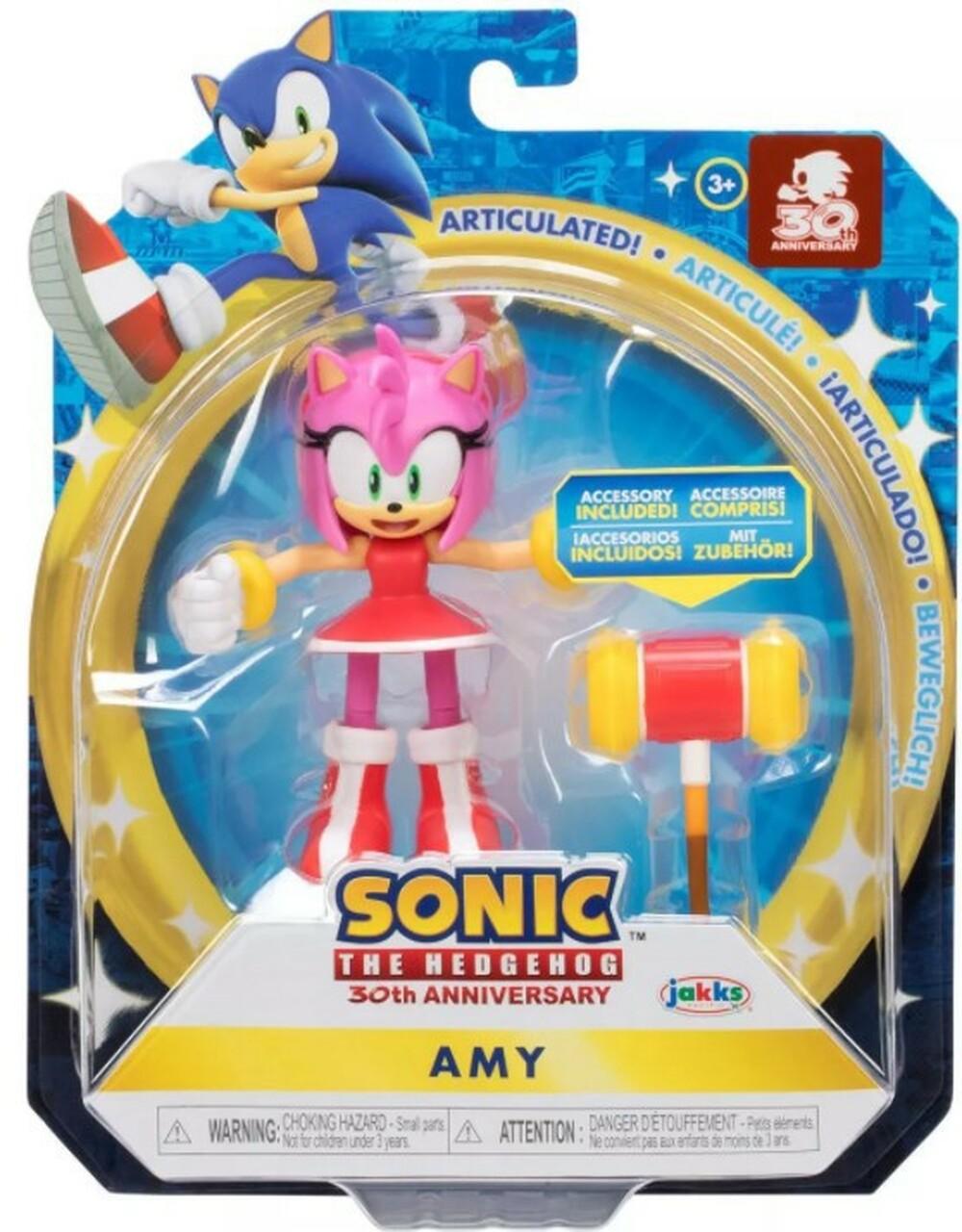 Sonic The Hedgehog Modern Amy Action Figure 10cm | CDON