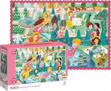 Dodo PUZZLE 100 PRINCESSES ON THE PROMENADE DOP300404 | CDON