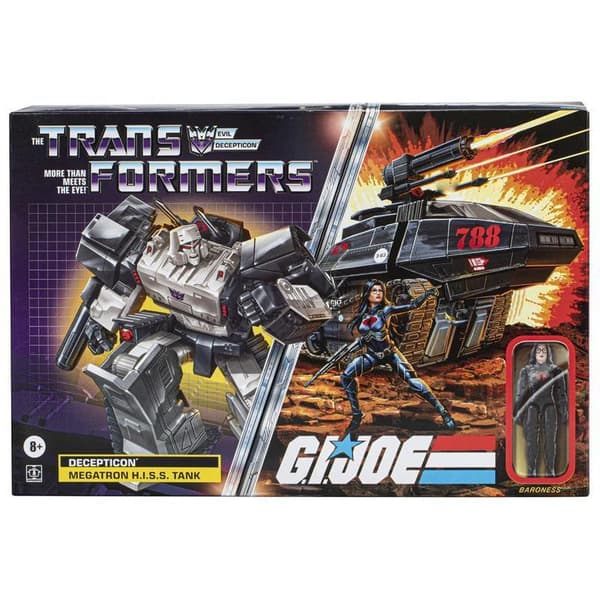 Hasbro Transformers GI Joe Collaborative Megatron HISS Tank Cobra ...