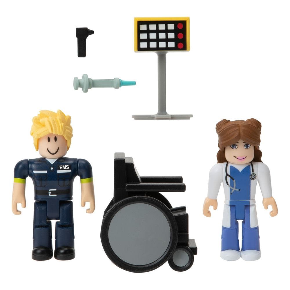 Roblox Action Figures Game Pack Brookhaven St Lukes Hospital Cdon