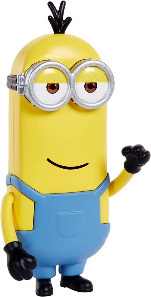 4 Pack Minions The Rise Of Gru Classic Figurer Otto Bob Kevin Stuart Cdon